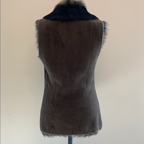 Basler | Jackets & Coats | Basler Brown Fur Vest Size 34 | Poshmark